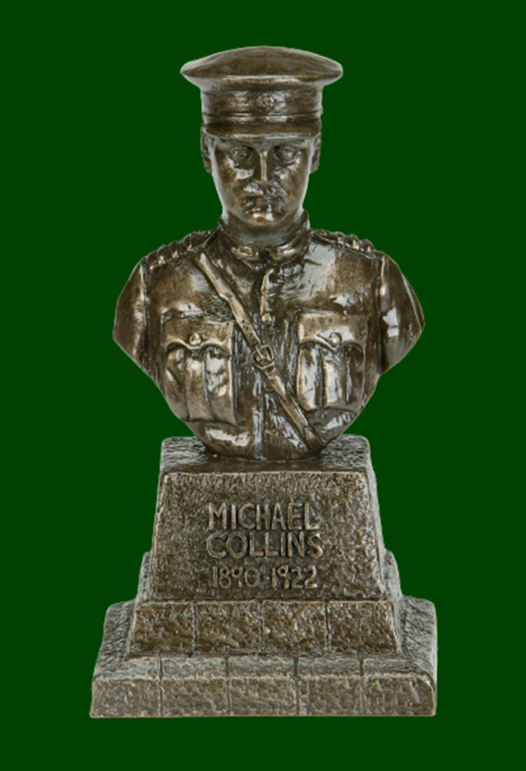 General Michael Collins Tall Bust – The Green Gallery Dublin