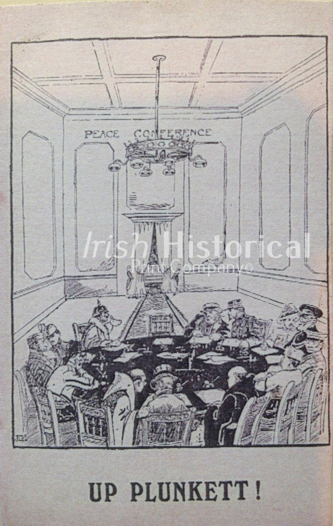 'Up Plunkett!' Cartoon – The Green Gallery Dublin