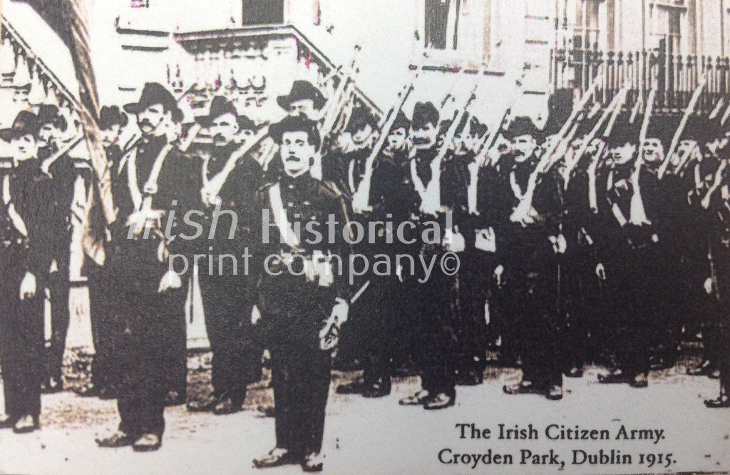The Irish Citizen Army. Croydon Park, Dublin 1915 – The Green Gallery ...